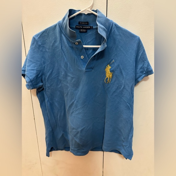 Polo Ralph Lauren | Tops | Ralph Lauren Polo Skinny Polo Big Logo ...